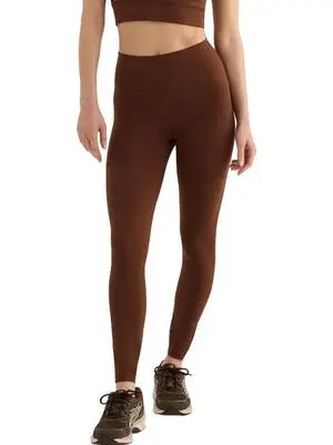 Varley Freesoft™ High Rise 25-inch Leggings Dark Walnut