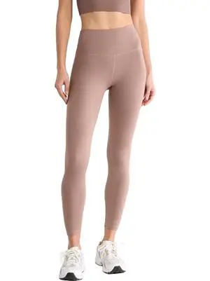 Varley Freesoft™ High Rise 25-inch Leggings Deep Taupe