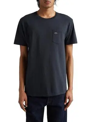 NOAH Core Logo Cotton Pocket T-shirt - Black