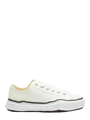 MAISON MIHARA YASUHIRO Maison Mihara Yasuhiro Peterson Canvas Sneakers - White/black