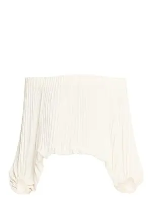 A.L.C. Sienna Pleated Top - Whisper