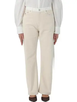 Stella McCartney Paneled Jeans - White