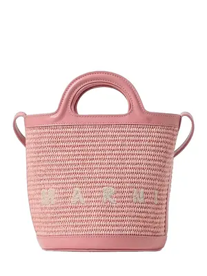 Marni Marni Raffia Mini Bag Pink