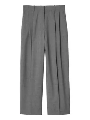 Cos COS Relaxed Twill Wide-Leg Pants Grey