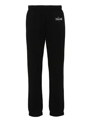CHIARA FERRAGNI Embroidered-logo Track Pants - Black