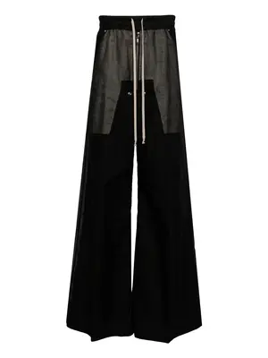 Rick Owens Bela Wide-leg Trousers - Black