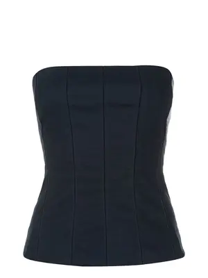 GLORIA COELHO Gloria Coelho Panelled Corset Top