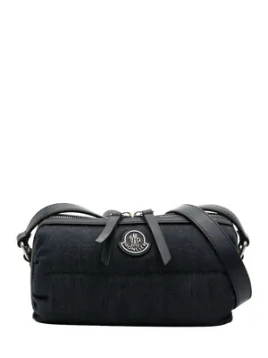MONCLER Moncler Keoni Denim Crossbody Bag
