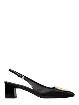 Tory Burch Georgia 55mm Slingback Pumps - Black