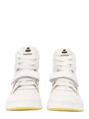 Isabel Marant Isabel Marant Alseeh High-Top Sneakers Yellow