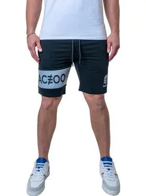 MACEOO Insignia Athletic Fit Shorts - Black