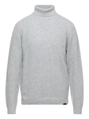 BROOKSFIELD Turtleneck Knit Top - Grey