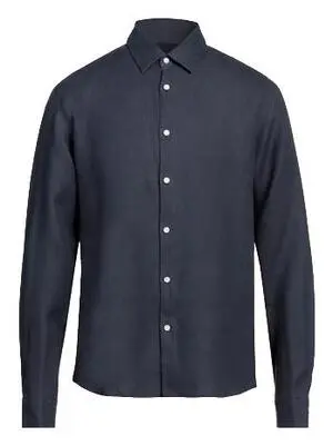 Sandro Shirt Size Hemp - Navy