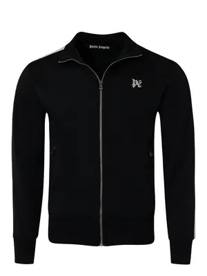 Palm Angels Monogram Track Jacket - Black