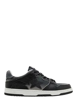 A BATHING APE Sk8 Sta #4 Sneakers - Black