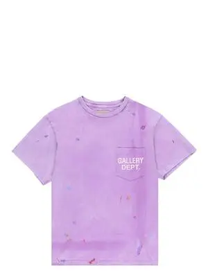 GALLERY DEPT. Vintage Logo Painted Tee - Purple