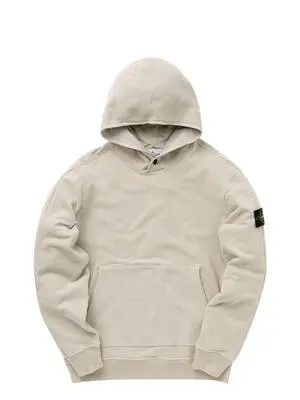 Stone Island Logo Patch Hoodie - White