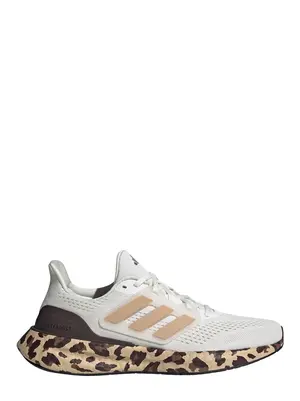 Adidas Pureboost 23 Leopard Sneakers - White