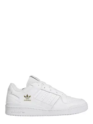 Adidas Forum Low Tumbled Leather Sneakers - White