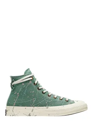 CONVERSE Chuck 70 High Paint Splatter - Green