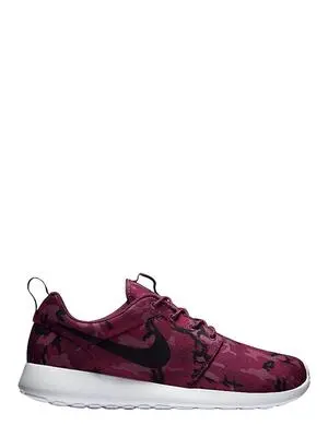 Nike Roshe Run Printed Sneakers - Red