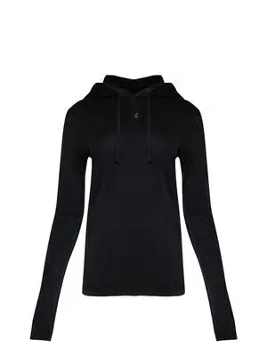Givenchy Fitted Hoodie - Black