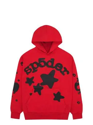SP5DER Beluga Hoodie Red
