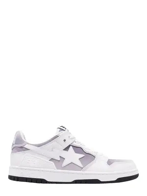 A BATHING APE Sk8 Sta #4 Sneakers - White
