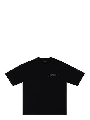 Balenciaga Logo T-shirt - Black