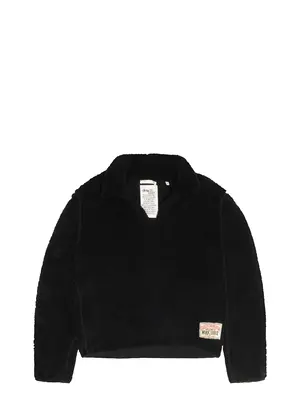 StÜssy X Our Legacy Work Shop Runner Fleece Pullover - Black