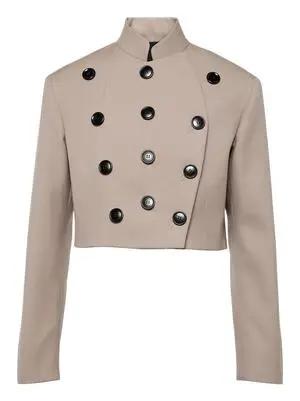 Alaïa Wool Jacket - Beige