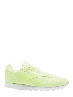 REEBOK Classic Leather 'electric Flash' Sneakers - Green