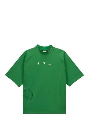 Nike X Off-white Short-sleeve Top 'kelly /white - Green