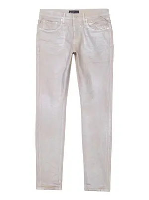 PURPLE BRAND Low Rise Skinny Jean - Tan