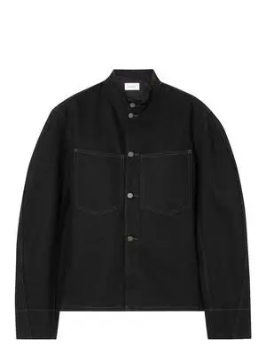 LEMAIRE Curved Cotton-twill Jacket - Black