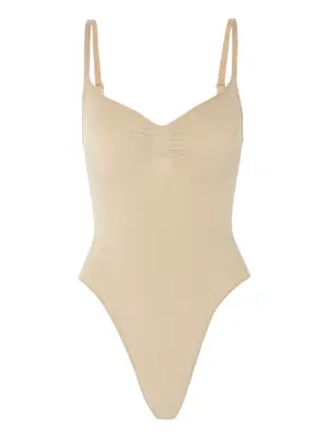 SKIMS Seamless Sculpt Thong Bodysuit - Neutrals