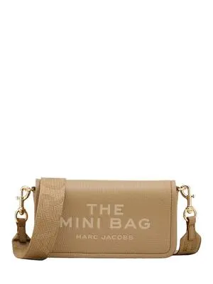 Marc Jacobs Mini Leather Crossbody Bag - Camel