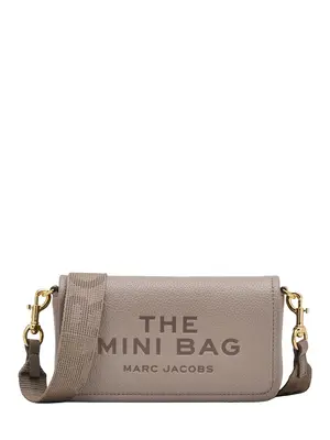 Marc Jacobs Marc Jacobs Mini Leather Crossbody Bag Cement