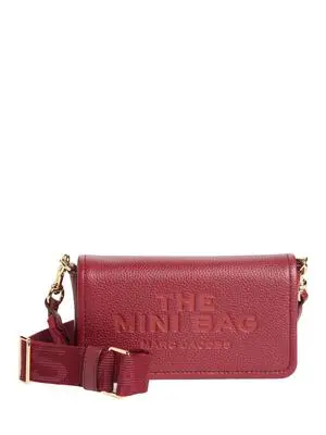 Marc Jacobs Mini Leather Crossbody Bag - Cherry