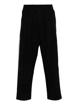 THOM KROM St 411 Ribbed Trousers - Black