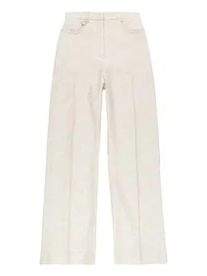 Jacquemus Sauge Flared Trousers - Neutrals