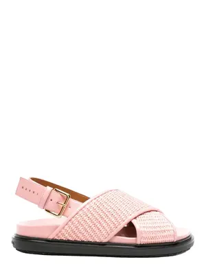 Marni Fussbett Slingback Sandals - Pink