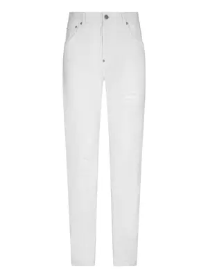 Dsquared2 Bull Skater Jeans - White