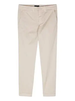 FAY Capri Straight-leg Trousers - Neutrals