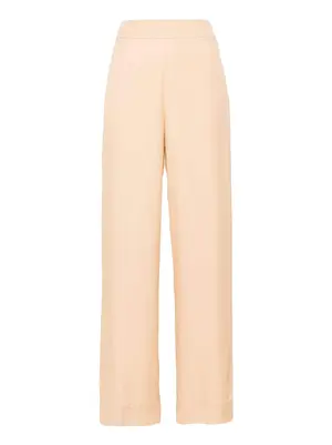 JIL SANDER High-waisted Trousers - Neutrals