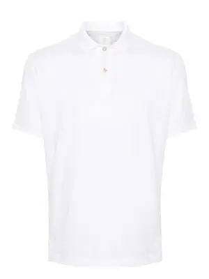 ELEVENTY Fine-knit Cotton Polo Shirt