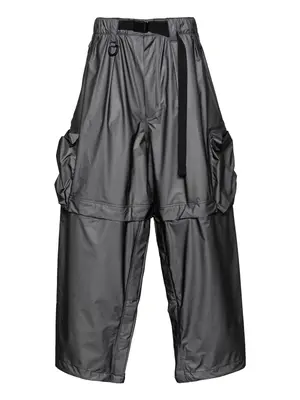 Y3 Convertible Gore-tex Cargo Trousers - Black