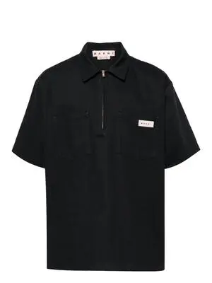 Marni Chest-pocket Shirt - Black