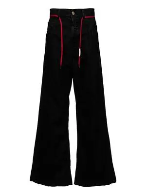 MARNI Marni Drawstring Flared Trousers