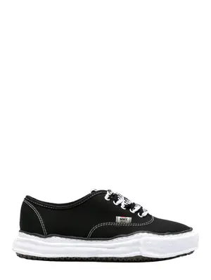 Mihara Yasuhiro Baker Canvas Sneakers - Black